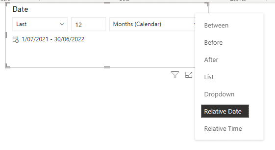 Relative Date filters on Financial Periods in Power BI | CH Personal Blog Relative Date filters on Financial Periods in Power BI | CH Personal Blog